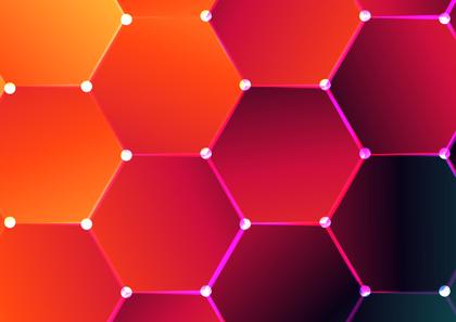 Free Download Abstract Hexagon Pattern Background