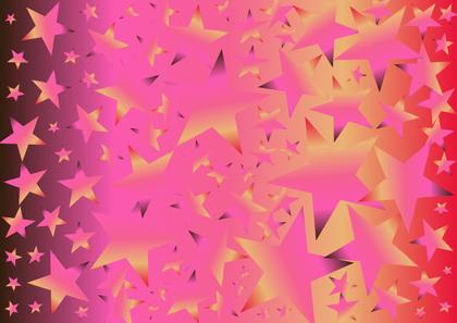 Free Download Pink Star Gradient Background