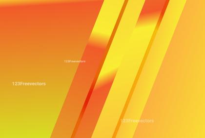 Orange and Yellow Gradient Diagonal Lines Background