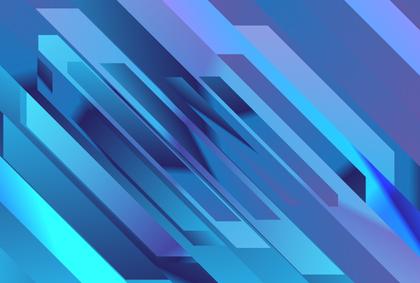 Free Download Abstract Blue Geometric Shapes
