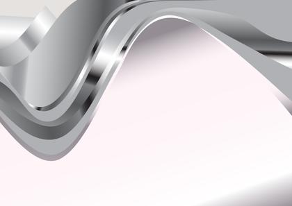 Free Download Elegant Silver Curve Background