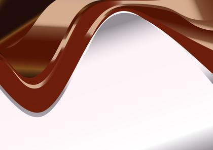 Free Download Abstract Brown Wave Design