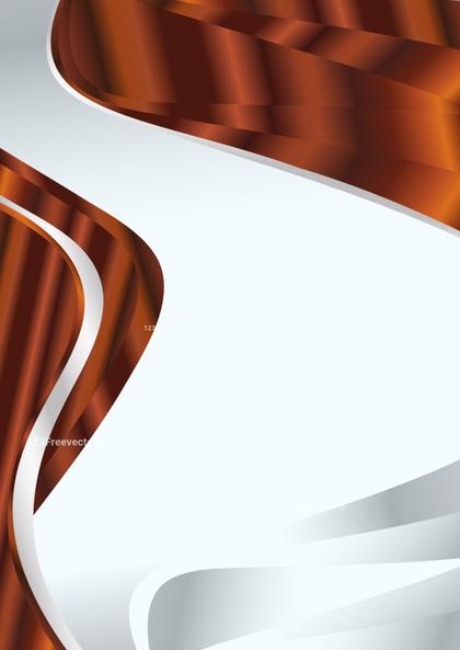 Brown and White Abstract Background