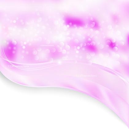 Abstract Pink Wave Background