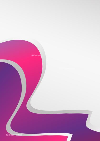 Pink and Purple Vertical Wave Background with Space for Your Text