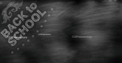 Decorative Chalkboard Frame Background