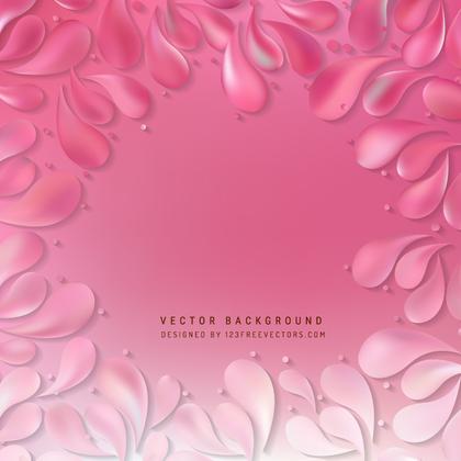 Pink Arc Drops Background