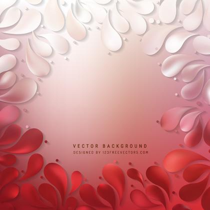 Light Red Arc-Drop Background