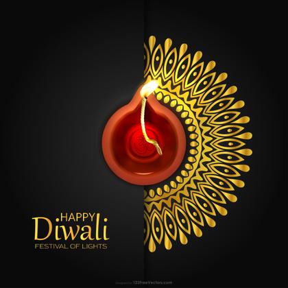 Free Download Diwali Background Design