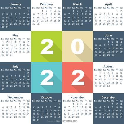 Free Download Free Calendar 2022