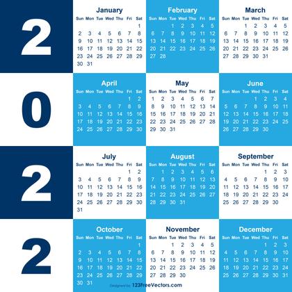 Free Download Free 2022 Calendar