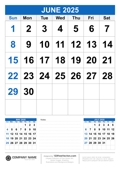 70+ June Calendar | Free Vectors, Photos, Artwork Images | 123Freevectors