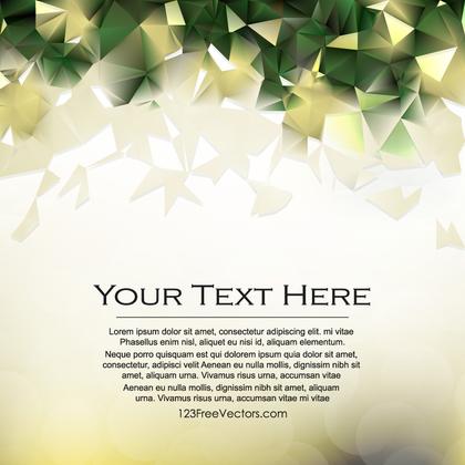 Polygonal Triangular Background Template