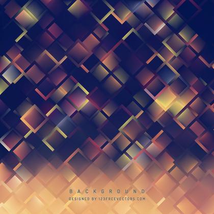 Abstract Dark Color Geometric Square Background
