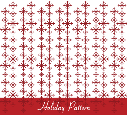 Seamless Christmas Pattern Vector Free