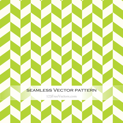 Green Chevron Seamless Pattern Vector