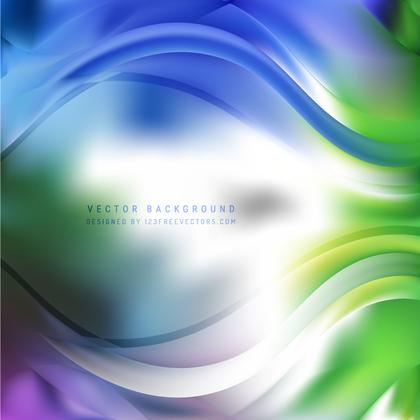 Colorful Curve Background