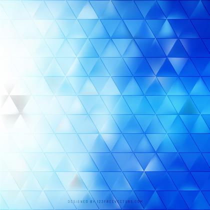 Abstract Cobalt Blue Triangle Background Graphics