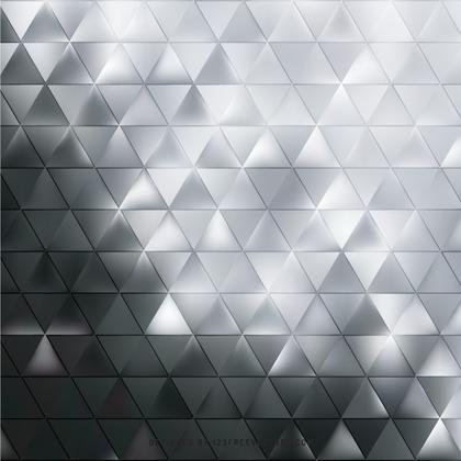 Gray Triangle Shape Background