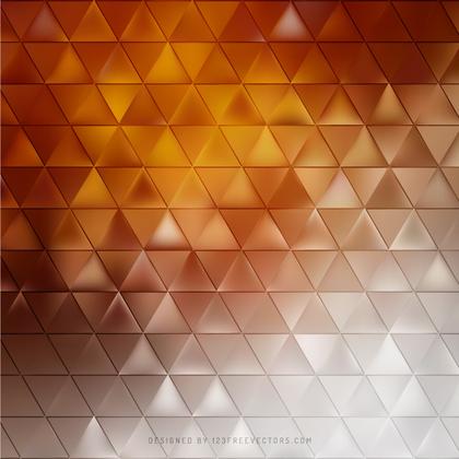 Dark Orange Triangle Vector Background