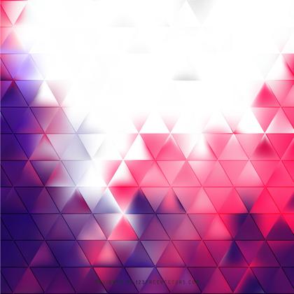 Abstract Purple Pink Triangle Background Template