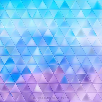 Blue Purple Triangle Background Pattern