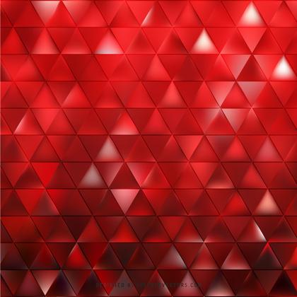 Abstract Red Triangle