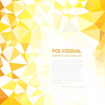 Polygonal Triangular Yellow Background Graphics
