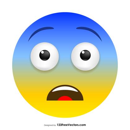 Angry Smiley Outline