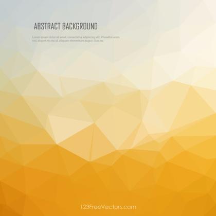 Orange Polygonal Pattern Background Graphics