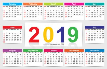 Download Calendar 2019