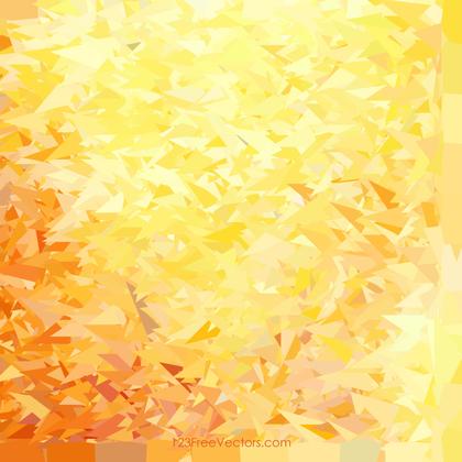 Polygonal Triangular Red Yellow Background Design