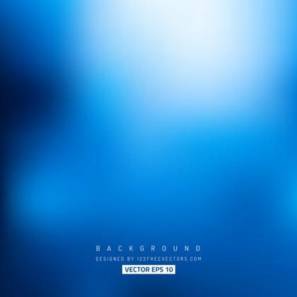 Abstract Blurred Blue Wallpaper