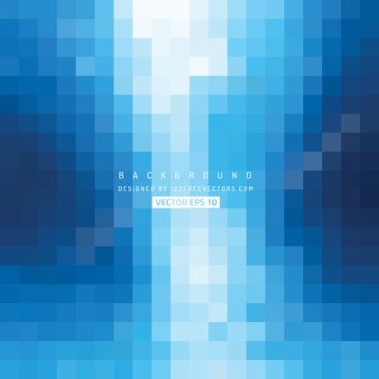 Blue Square Shape Background Graphics