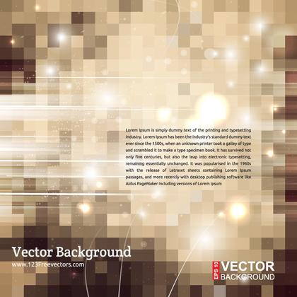 Brown Square Vector Background