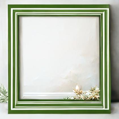 Free Download Green Christmas Frame Image