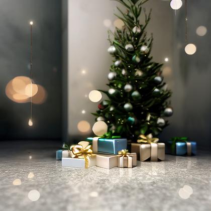 Free Download Christmas Tree Background Image