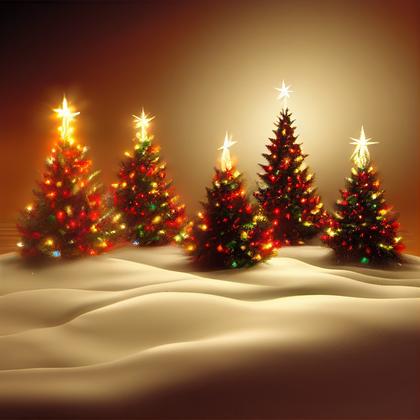 Free Download Christmas Tree Background