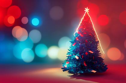 Free Download Christmas Tree Background Image