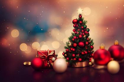 Free Download Christmas Tree Background Image