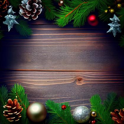 Embrace the Magic: 45 Free High-resolution Christmas Frame Backgrounds ...