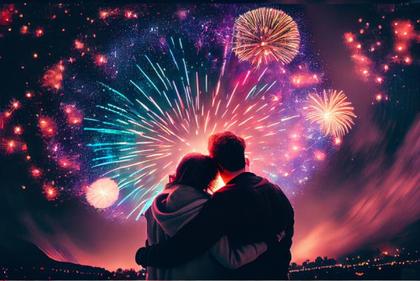 Free Download Heart Firework