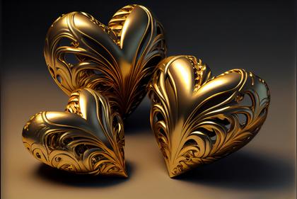 Free Download Golden Hearts