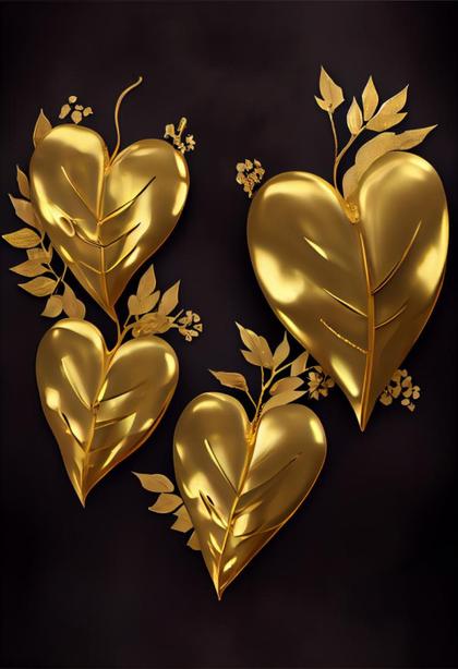 Free Download Golden Hearts