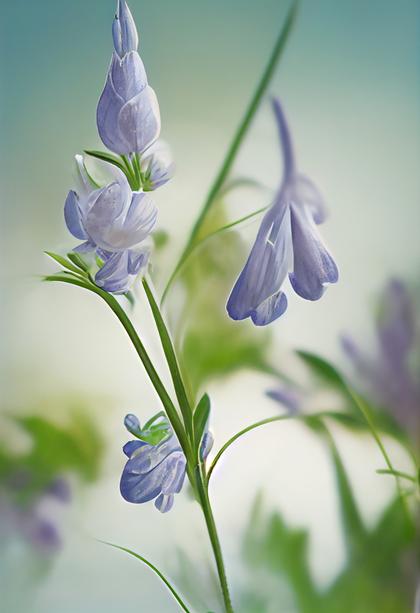 Free Download Bluebell Flower Background Image