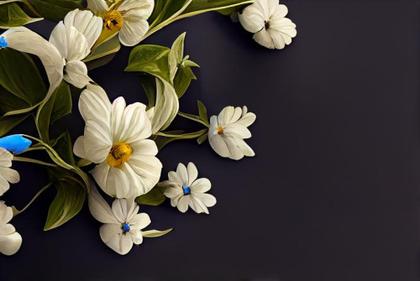 Free Download Flower Card Background Image