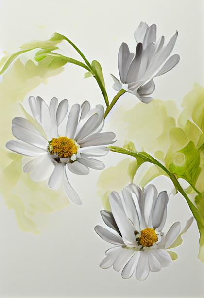 Free Download Daisy Flower Background Image