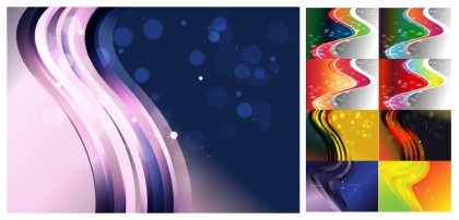 8 Wave Background Design Bundles | Download High-resolution Images ...