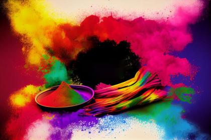 Free Download Holi Festival Background