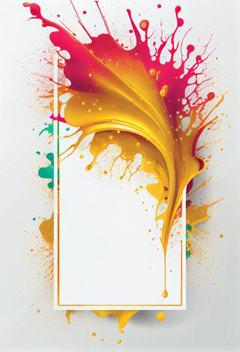 Free Download Holi Frame